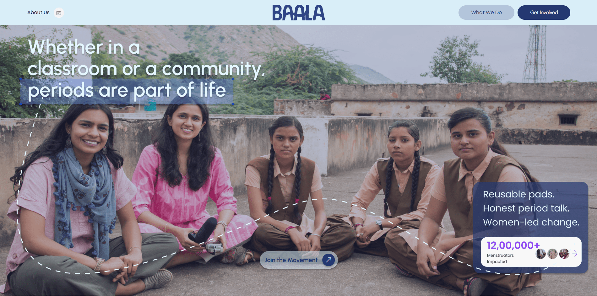 Baala | Menstrual Health, Equality & Women Empowerment